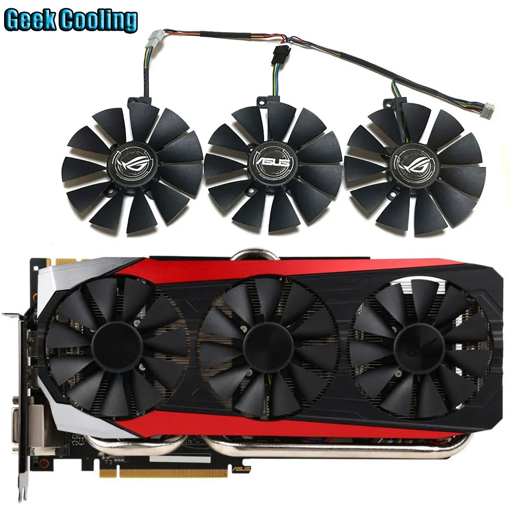NEW-87MM-6PIN-ASUS-STRIX-GTX-980TI-R9-390-390X-Cooling-fan-For-ASUS-GTX ...