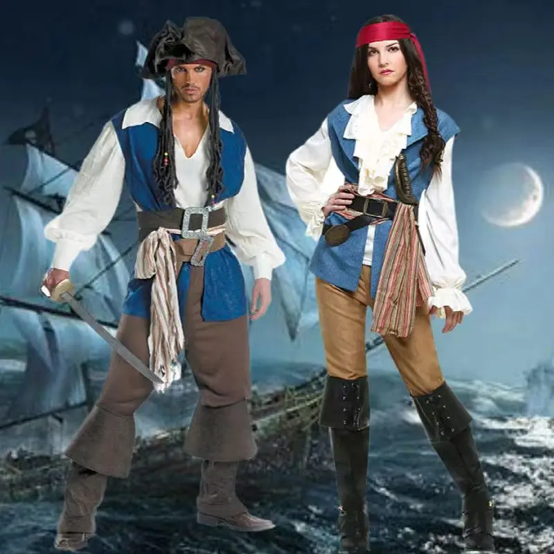 Pirate Costume For Women Blue