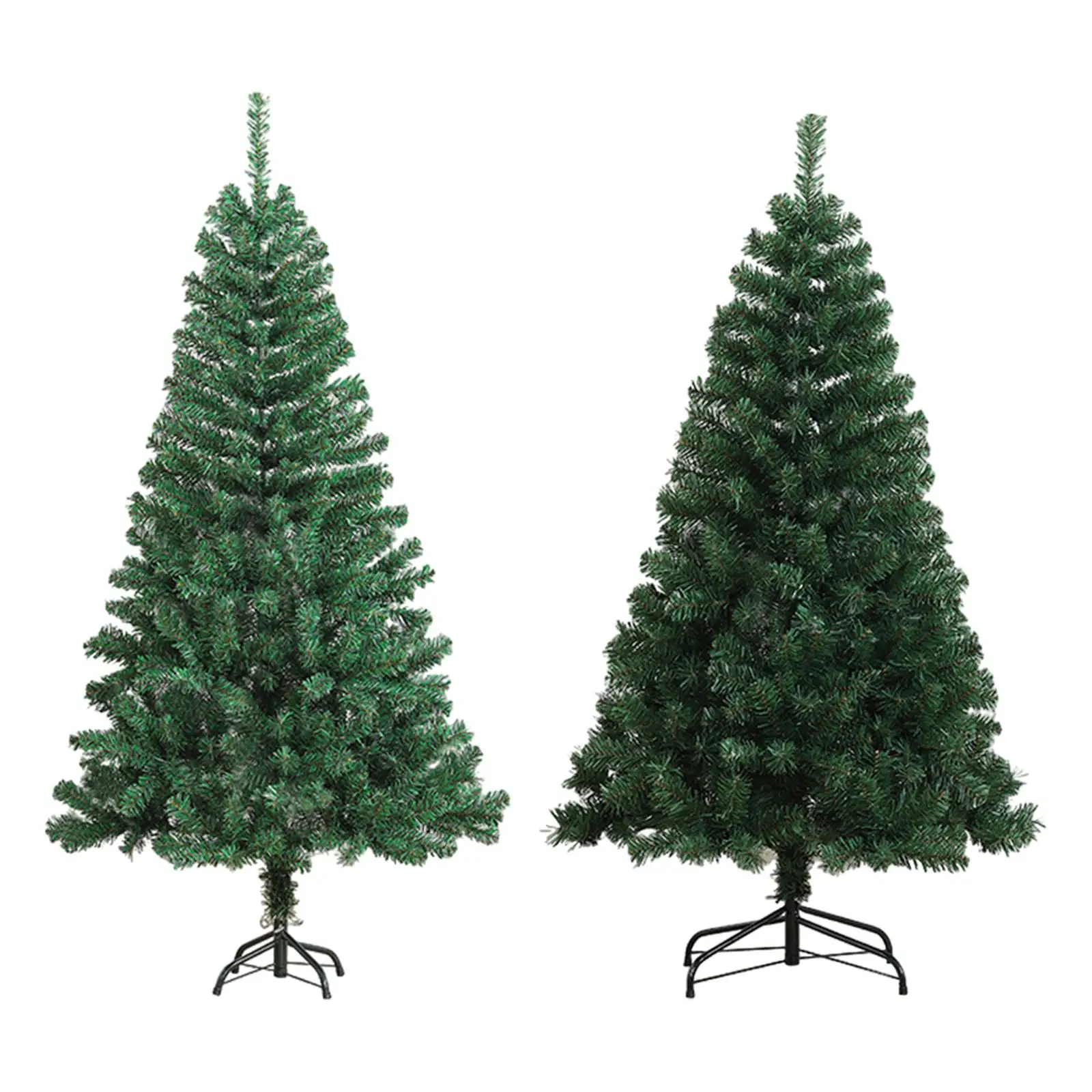 Artificial-Christmas-Tree-5-Feet-Easy-Assembly-PVC-with-Stand-Xmas-Tree ...