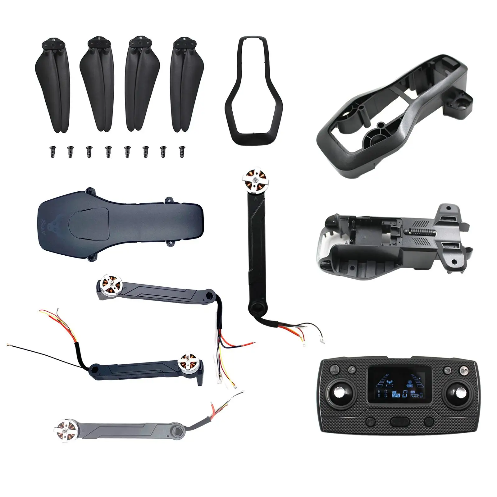 SG906-MAX-Drone-parts-Front-Rear-Arm-Obstacle-Avoidance-surface-cover ...