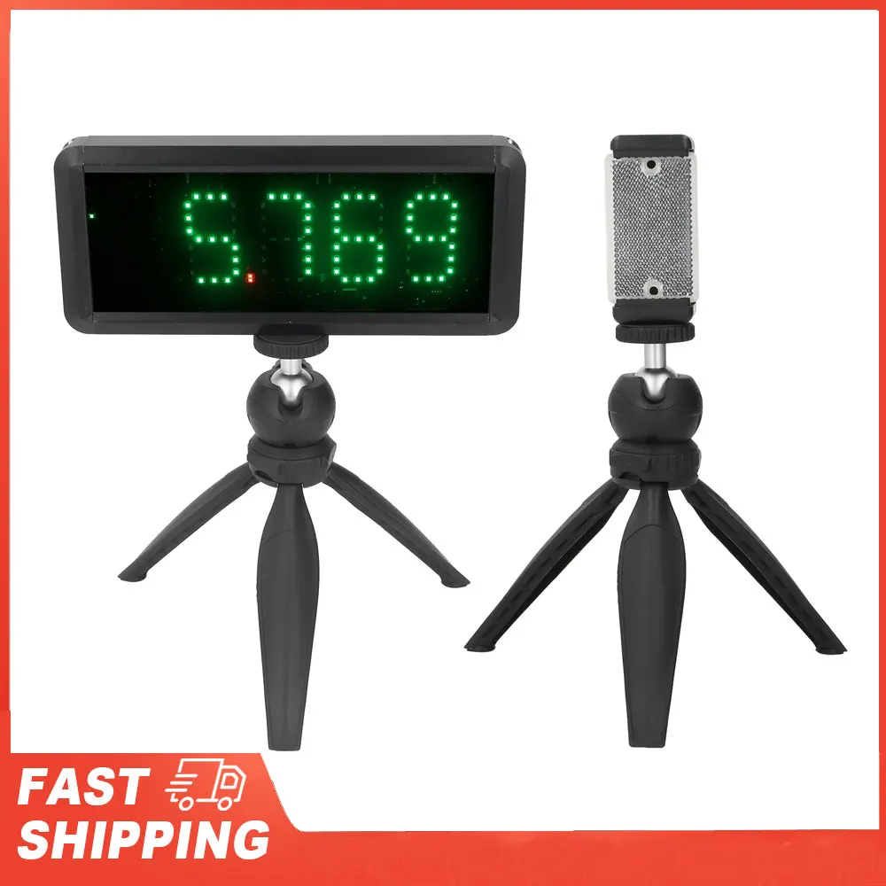 Wireless Sprint Timer Battery Powered Laser Stopwatch Timing Clock for ...