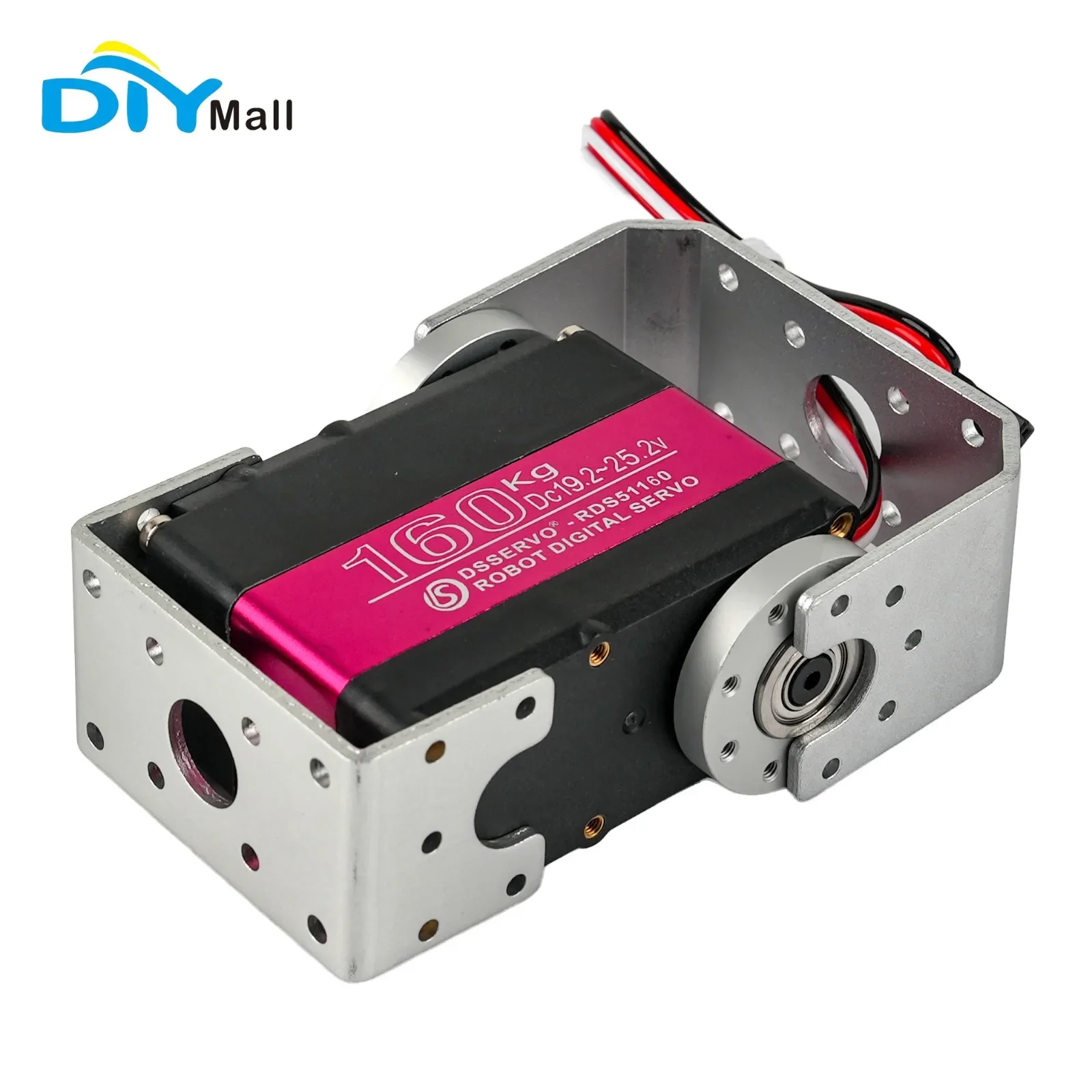 Digital-Servo-160kg-Waterproof-IP66-24V-180-270-Degree-with-U-shaped ...