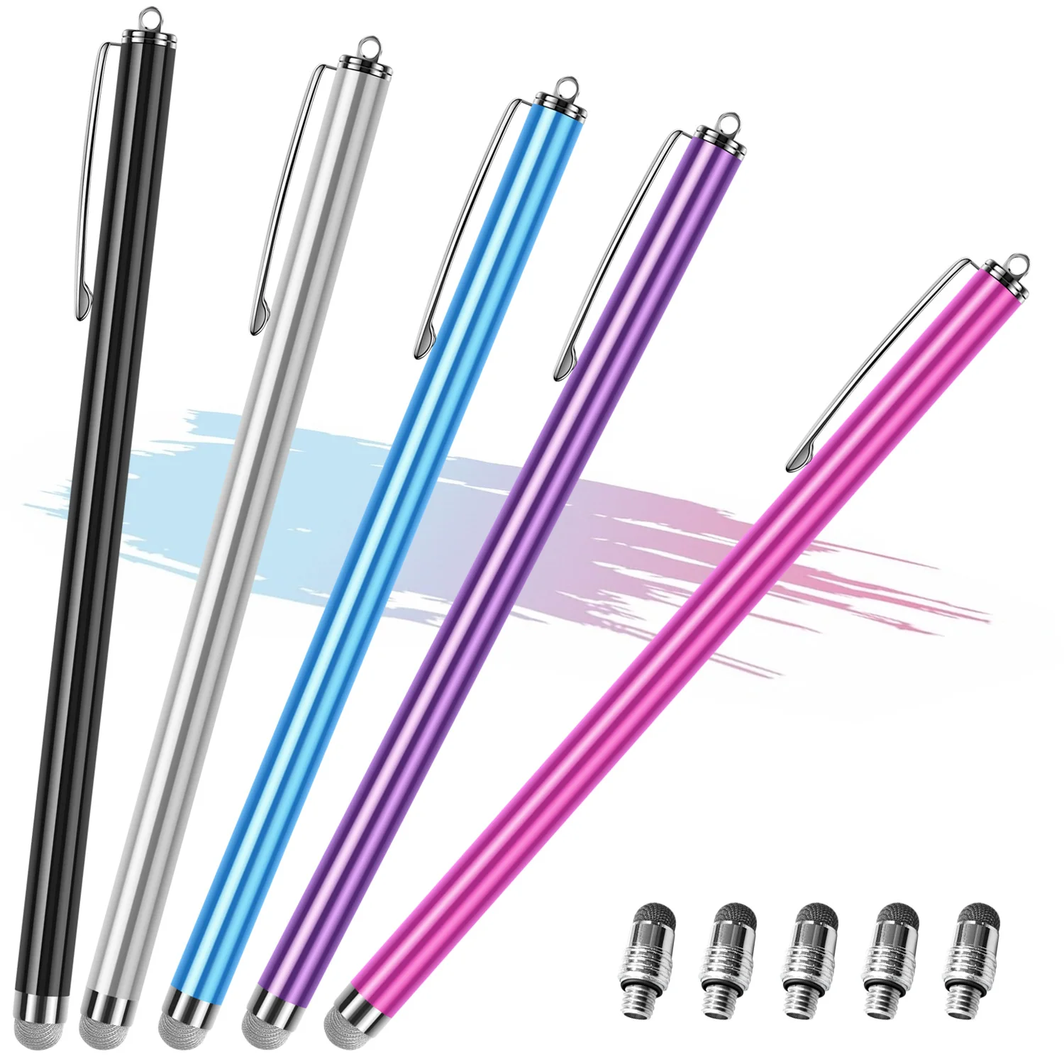 Lengthen-18-5cm-Stylus-Pen-for-Iphone-Samsung-Tablet-CellPhone ...