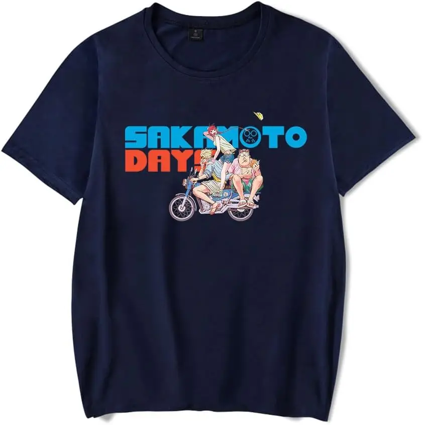 Anime-Sakamoto-Days-Merch-T-Shirt-Merch-Men-Short-Sleeve-Women-Funny ...