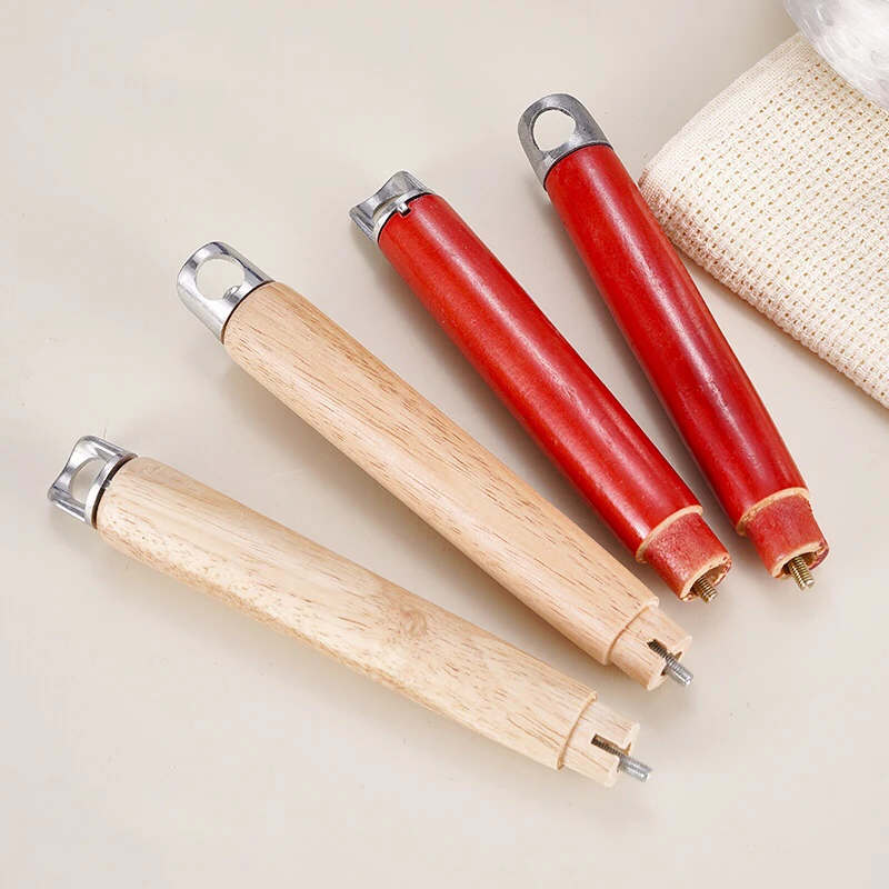 1pcs Snow Flat Pot Handle Snow Pan/Flat Pan Replacement Solid Wood ...