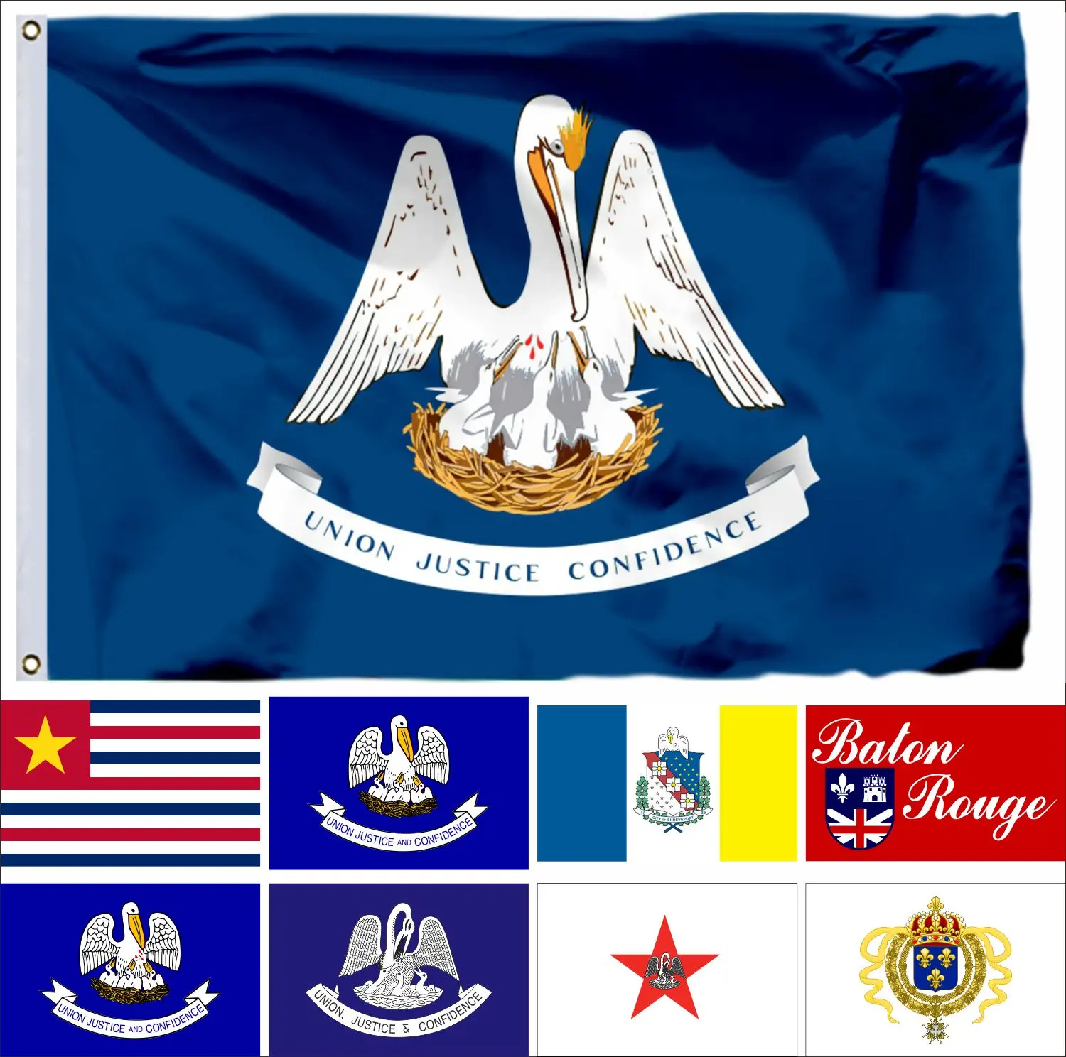 Louisiana Secession Flag