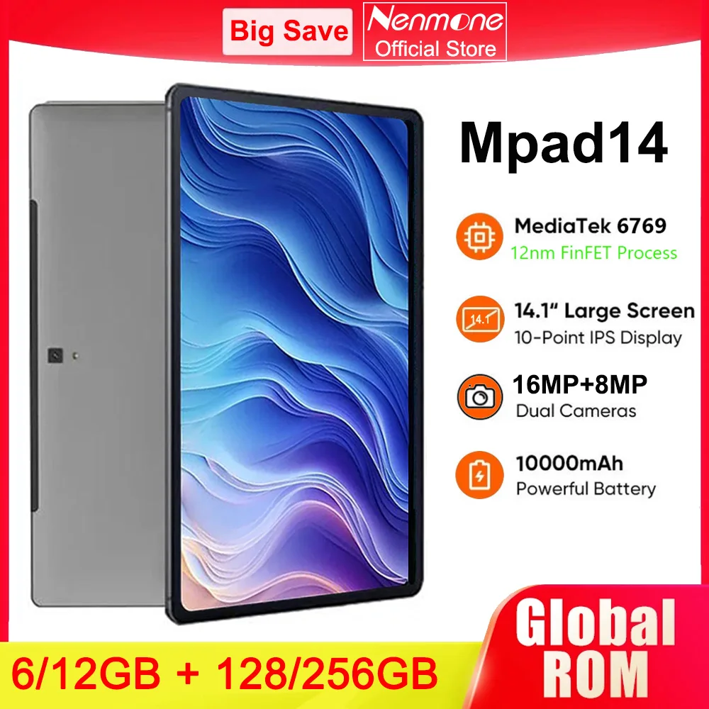 Nenmone-Tableta-Mpad14-versi-n-Global-Tablet-Super-2K-de-14-1-pulgadas ...