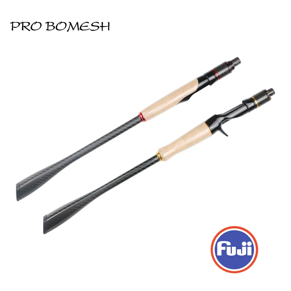 Pro Bomesh 1 Set Fuji VSS ECS Taper Carbon Tube Grip 3K Woven Triangle ...