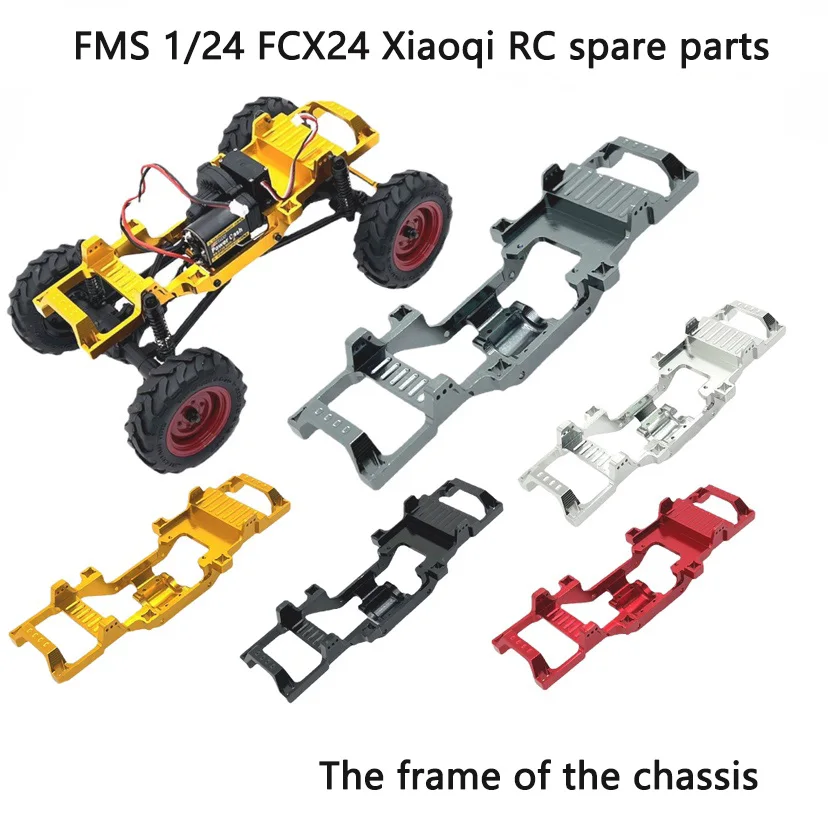 FMS 1/24 FCX24 Xiaoqi RC Spare Parts Metal Upgrade Modified Frame ...