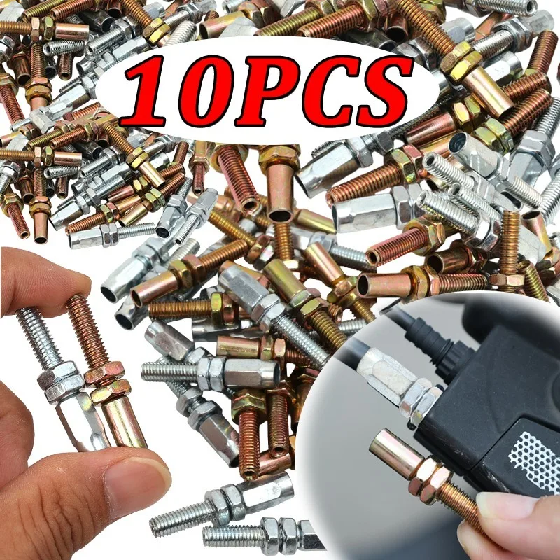 10PCS Motorcycle Universal M6 Adjustment Clutch Hollow Screws Throttle ...
