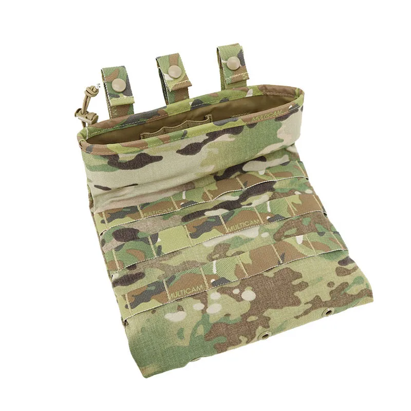 Tactical Vest Waist MOLLE Roll Up Dump Pouch Bag, Foldable Recycling ...