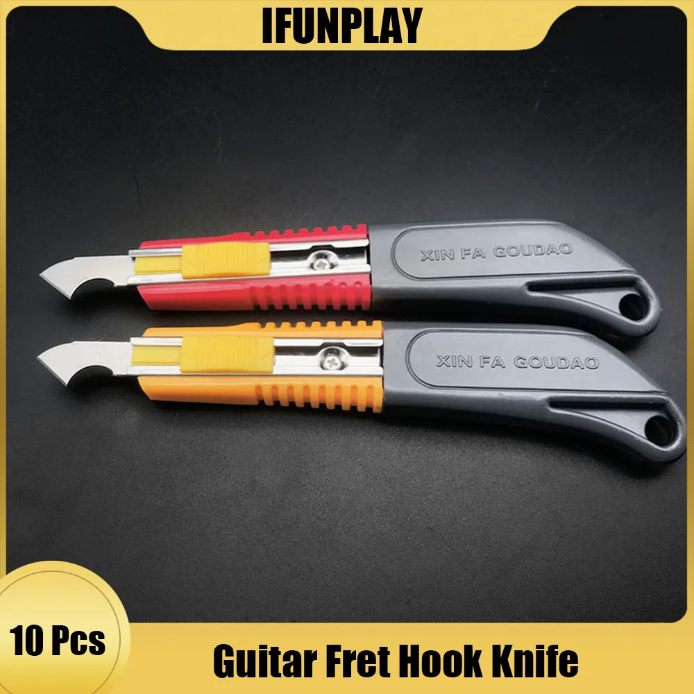 10pcs-Plastic-Guitar-Plate-Hook-Knife-Guitar-Fret-Wire-Groove-Replace-Tool-for-Acoustic ...