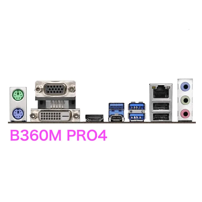 Asrock B360M PRO4 Motherboard Support 8th Generation CPU LGA 1151 DDR4 ...