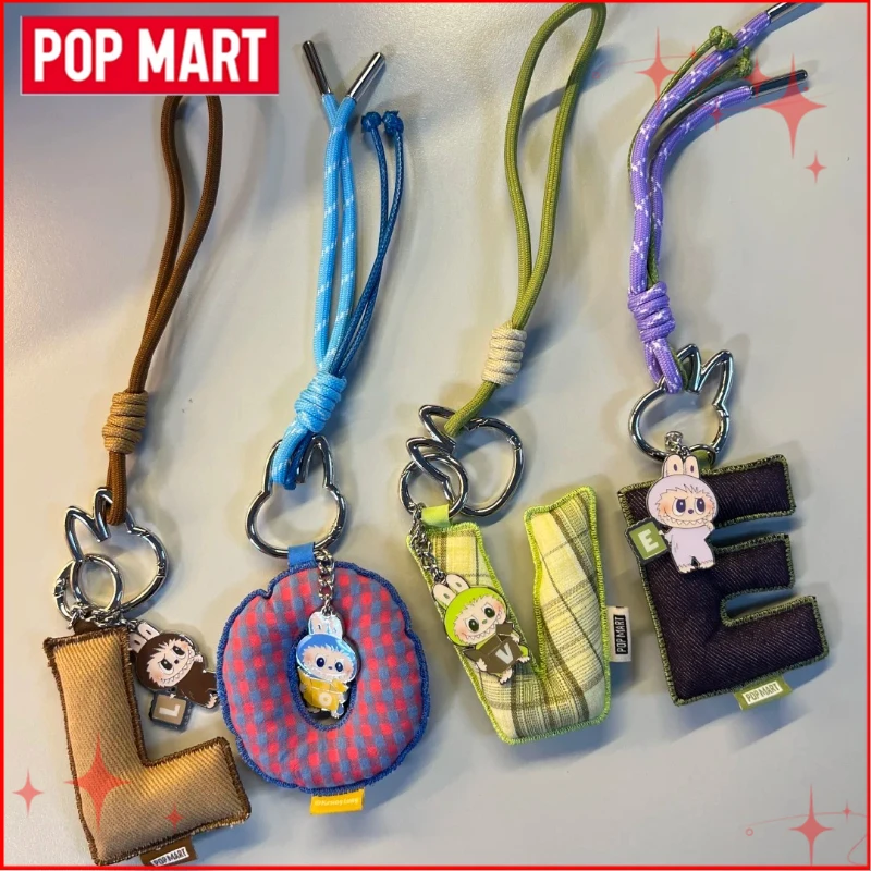 Genuine POP MART LABUBU THE MONSTERS Pin for Love Series Alphabet ...