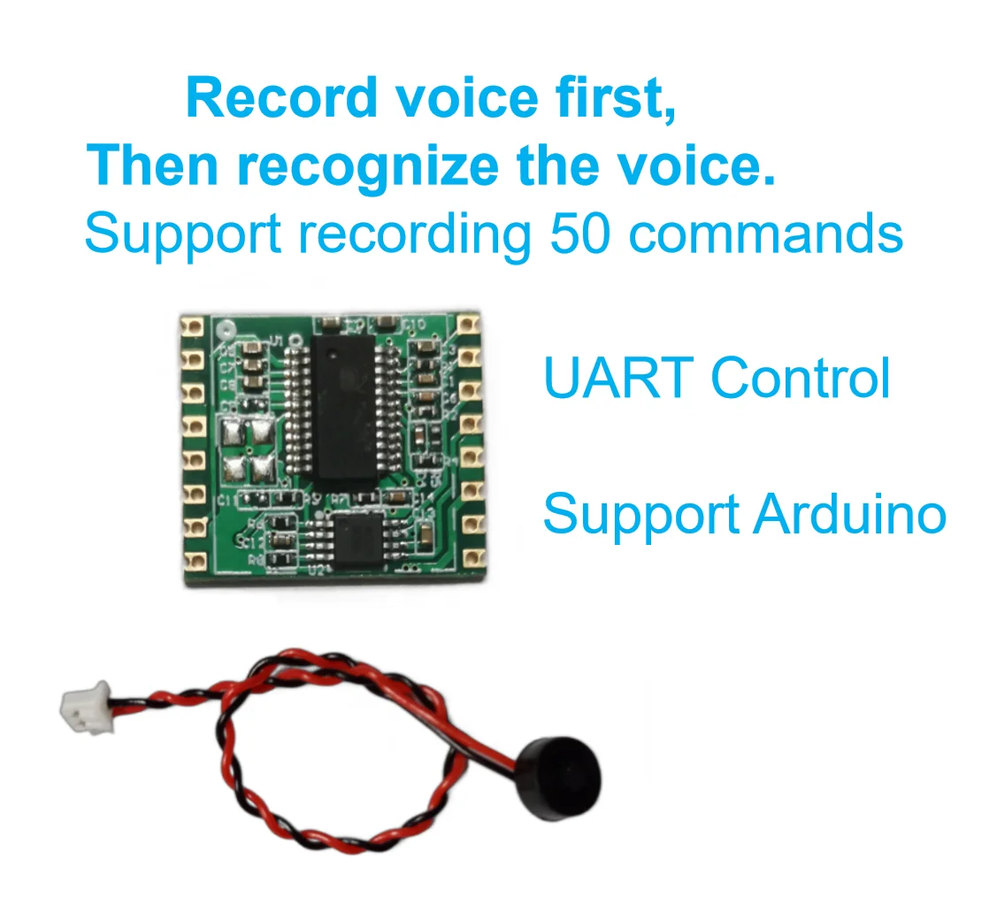 J-Record-Voice-Recognition-Module-Offline-Recognition-UART-Control ...