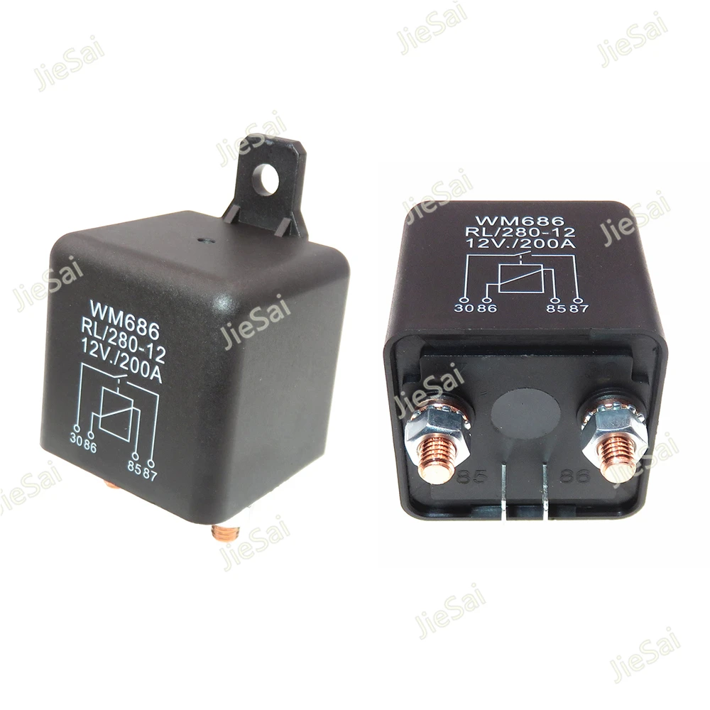 Car Truck Motor Automotive high current relay 12V 120A Continuous type ...