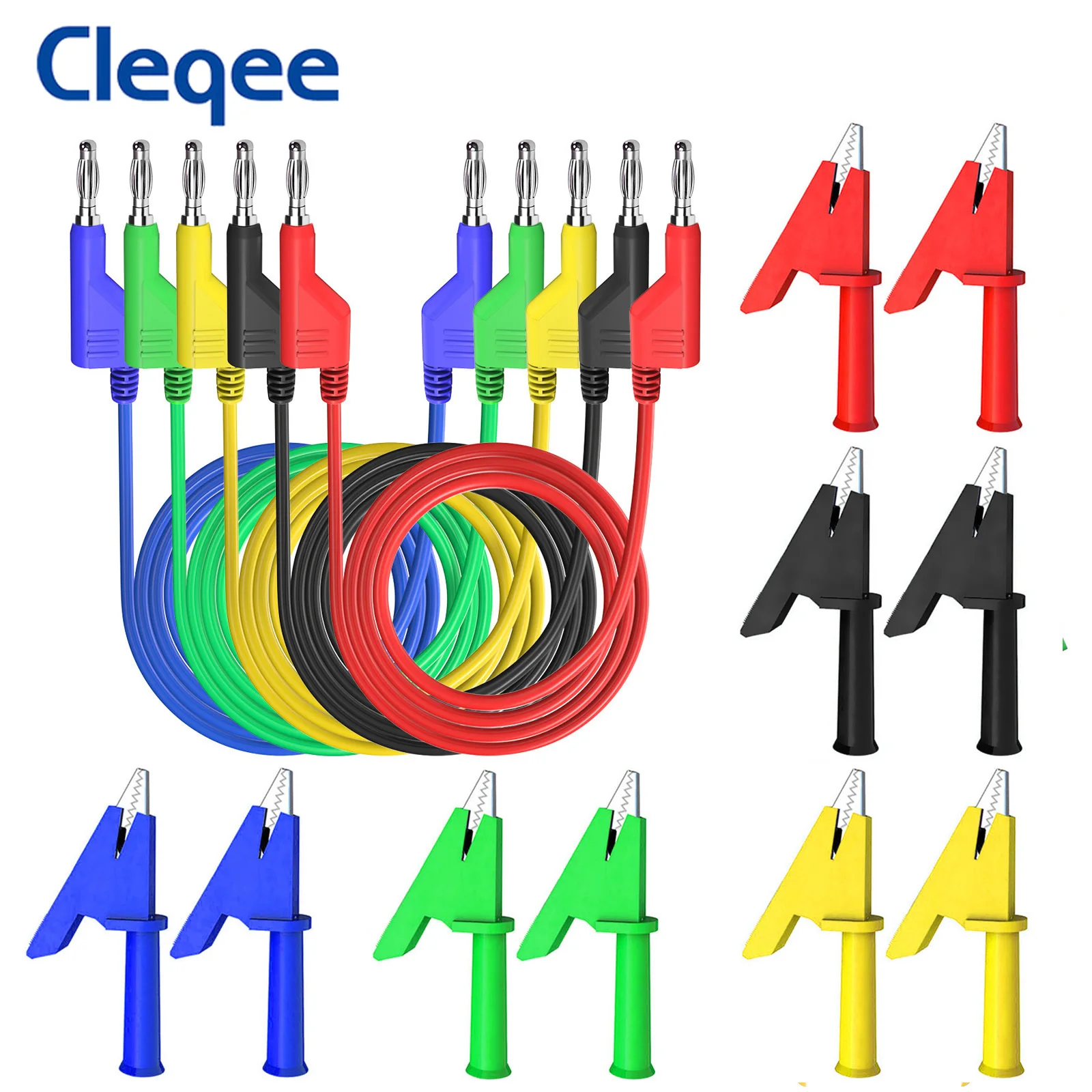 Banana Plug Multimeter | Alligator Clip | Test Leads Kit | Banana Cable ...