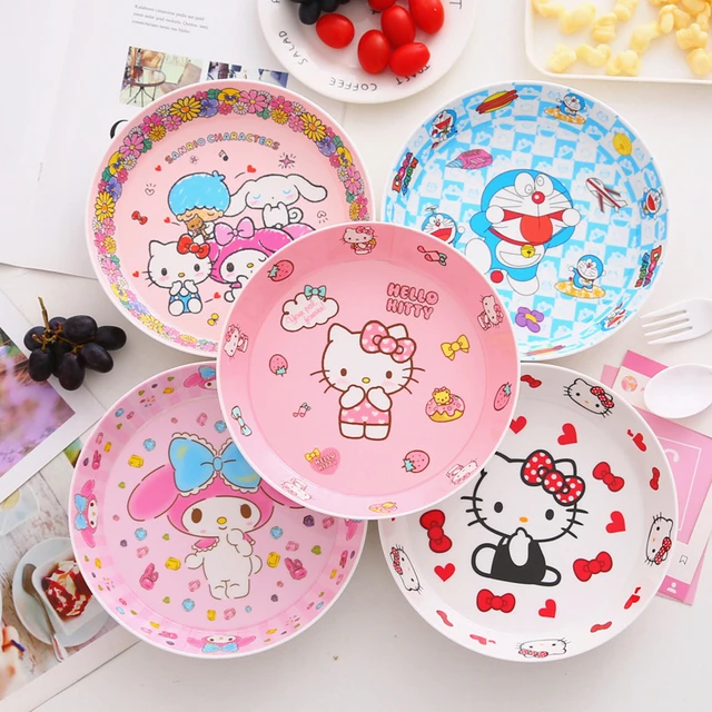 Hello Kitty Plate Set