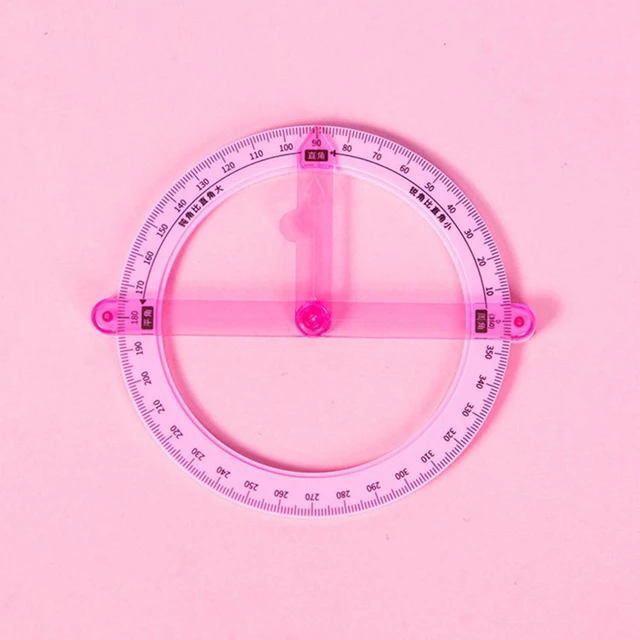 Pink Protractor