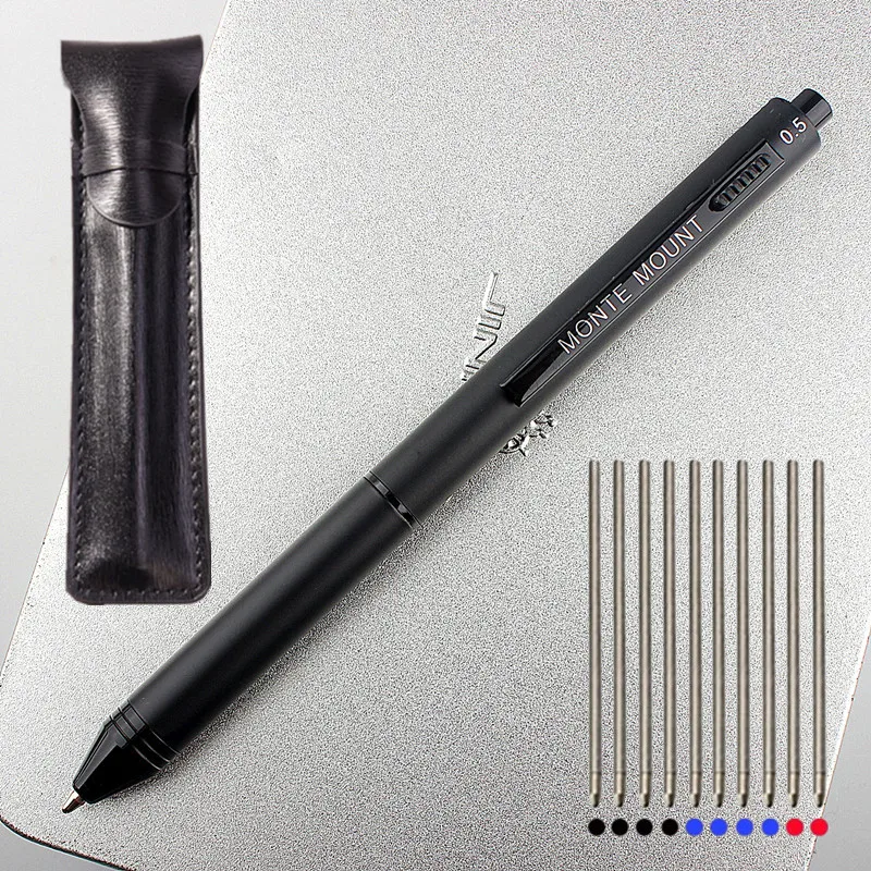 4-In-1-Multicolor-Metal-Ballpoint-Pens-3-Colors-Ball-Pen-1-Automatic ...