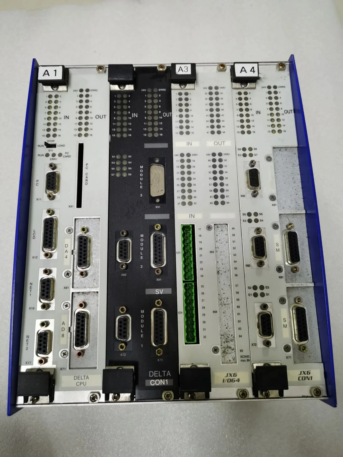 CONTROLLER DELTA CPU DELTA CON1 JX6 I/O64 JX6 CON1 IN GOOD CONDITION ...