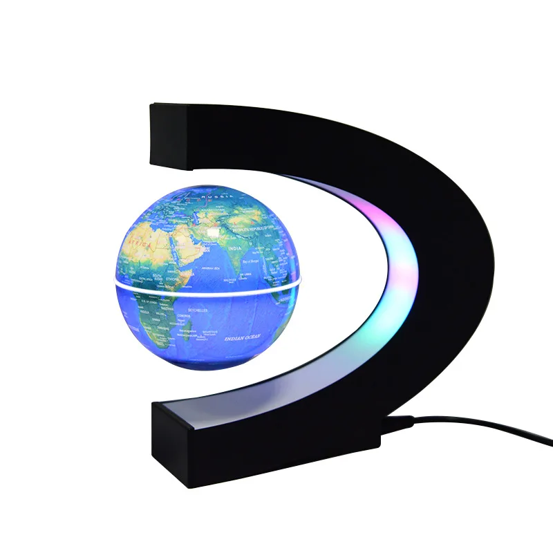 LED-Magnetic-Levitation-Floating-World-Map-Globe-Light-Anti-Gravity ...
