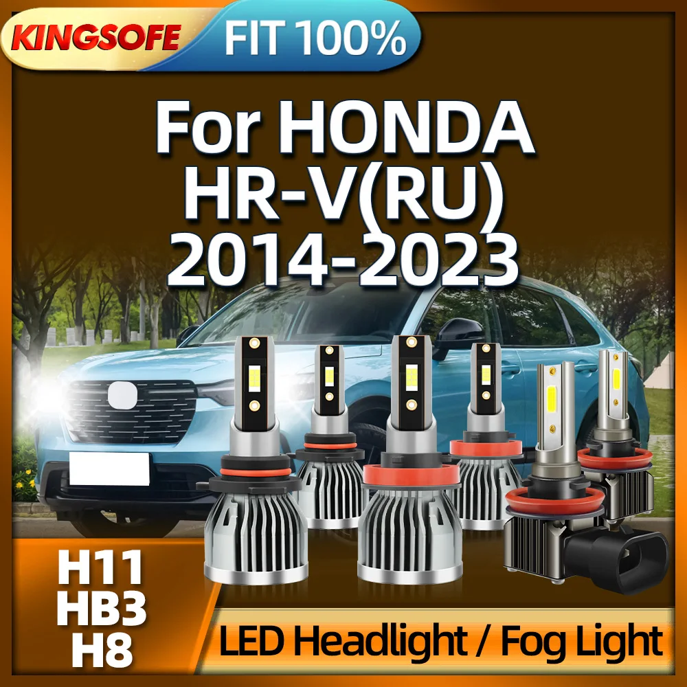2-6Pcs-30000LM-LED-Lamp-H11-Headlight-HB3-Car-H8-Fog-Light-For-HONDA ...