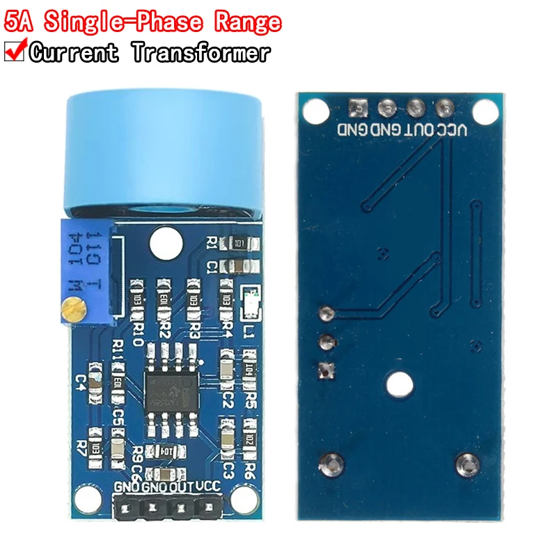 ZMCT103C 5A Range Single Phase AC Active Output Onboard Precision Micro ...