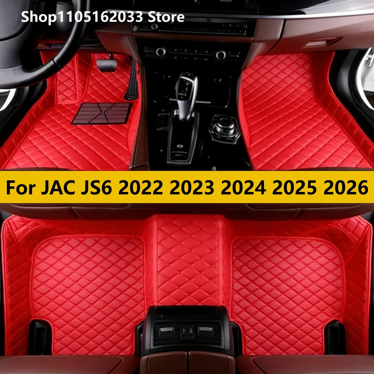 Car Floor Mats For JAC JS6 2022 2023 2024 2025 2026 Auto Accessories ...