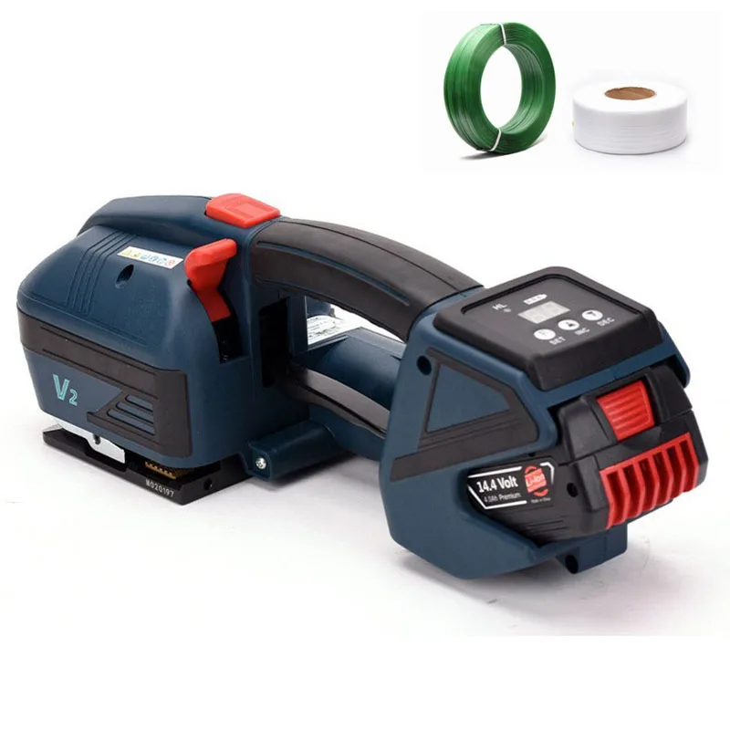 Handheld Electric Strapping Machine LED Digital Display Packing Tool ...