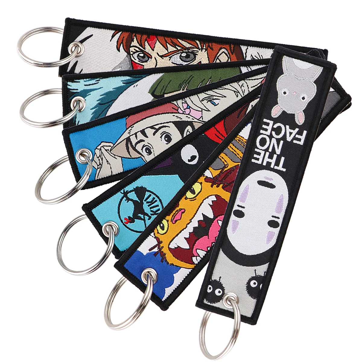 Anime-Movie-Keychain-Cute-Keychains-for-Men-Key-Fobs-Holder-Embroidered ...