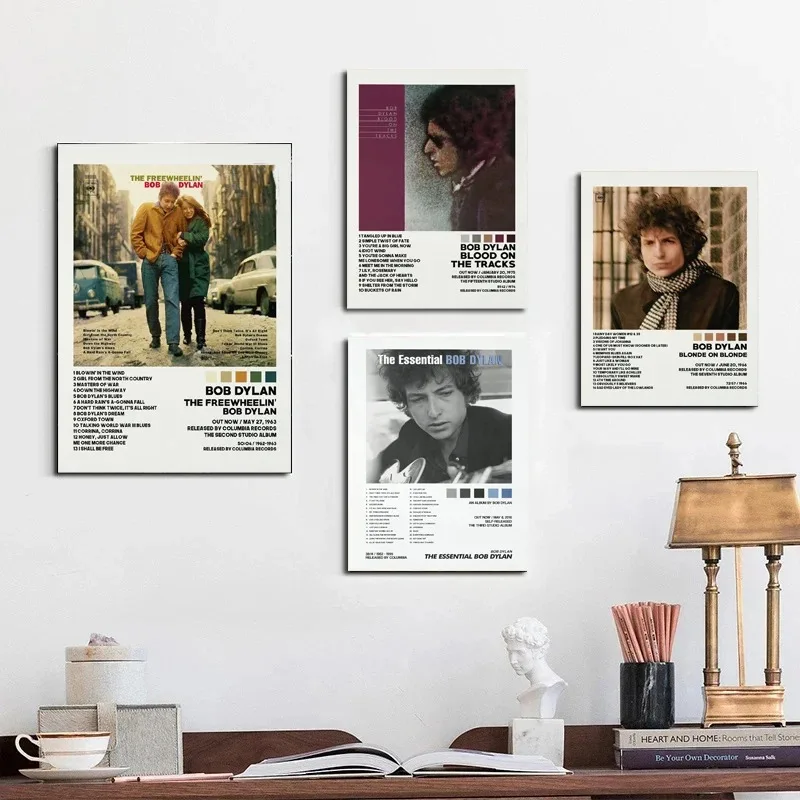 Poster-Prints-Bob-Poster-Dylan-Blood-Tracks-Music-Tracklist-Album-Cover ...