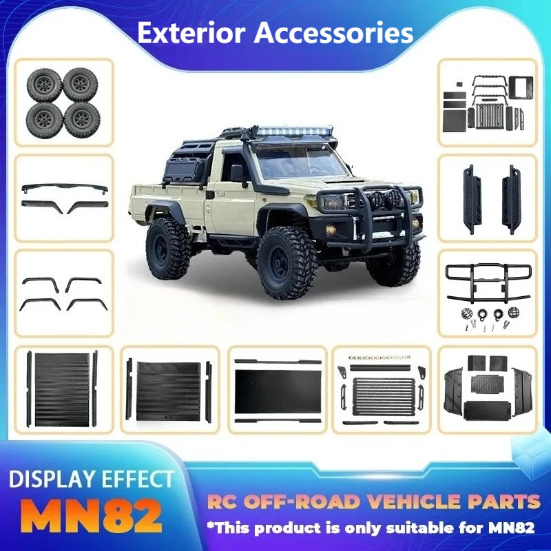 MN82 Casing Appearance Upgrade and Modification Accessories for 1/12 ...