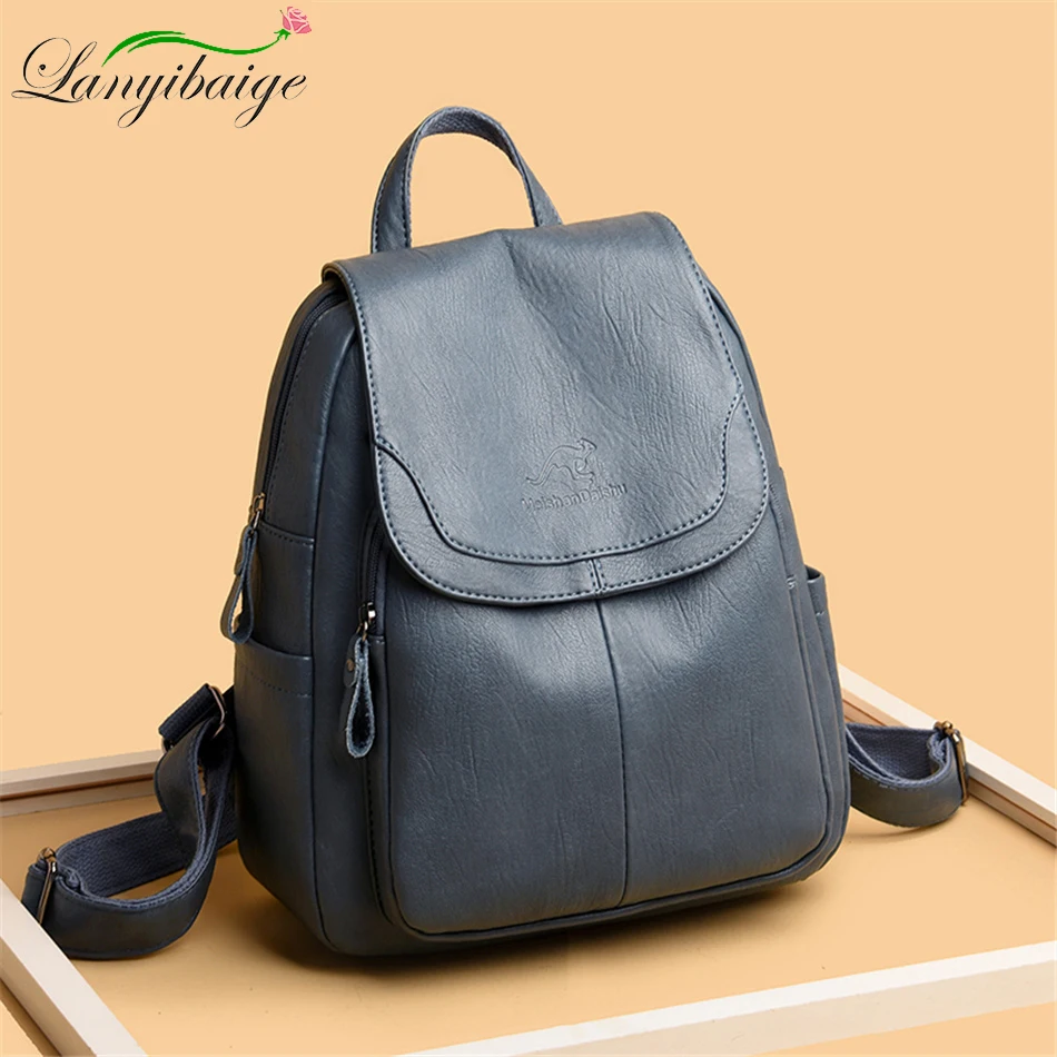 2023-Luxury-Brand-Women-Backpack-High-Quality-Leather-Backpacks-Travel ...