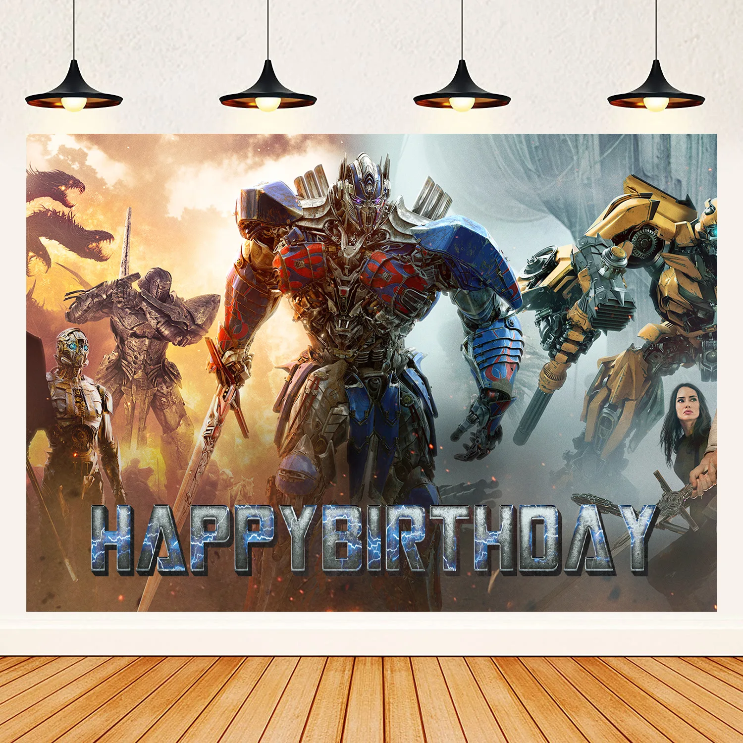 120x80cm-Transformers-Photo-Backdrop-For-Boys-Birthday-Party ...