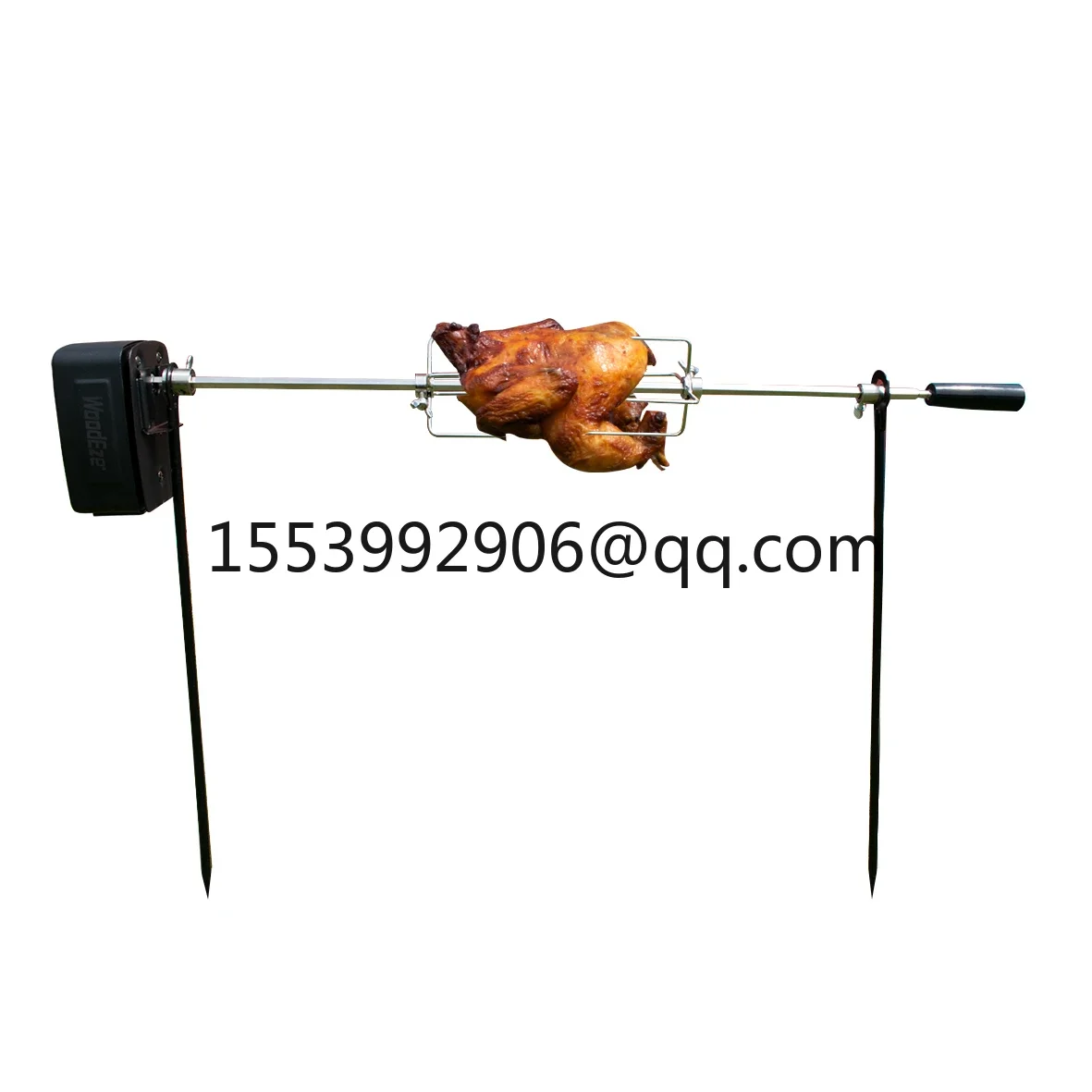 Portable-Automatic-Rotating-Barbecue-Batteries-Powered-Stainless-Steel ...