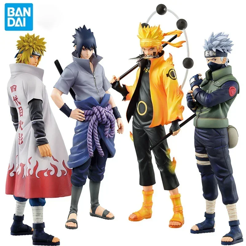 20cm-Bandai-Naruto-Anime-Figure-Shippuden-Uchiha-Sasuke-Hatake-Kakashi ...