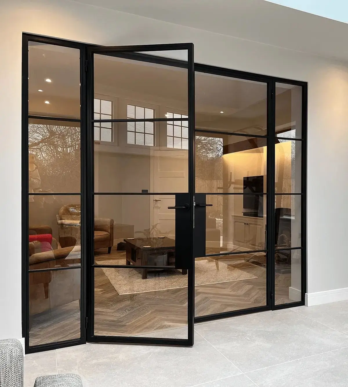 Latest Design Interior Double Door Customized Modern Indoor Divider ...