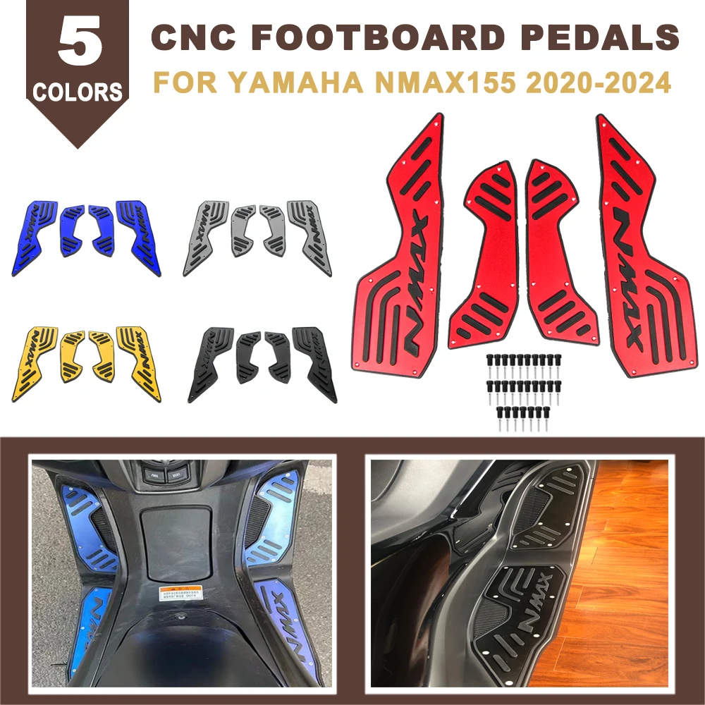 Footboards for Yamaha NMAX V2: Real-World Fit, Function, and Finish ...