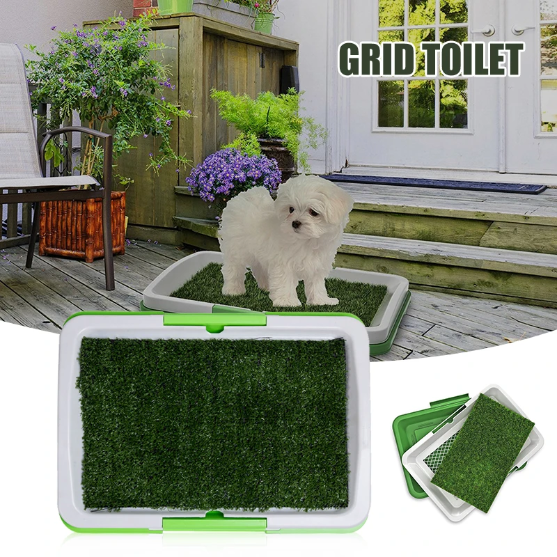 Portable-Dog-Potty-with-Artificial-Grass-Detachable-Pet-Toilet-with ...
