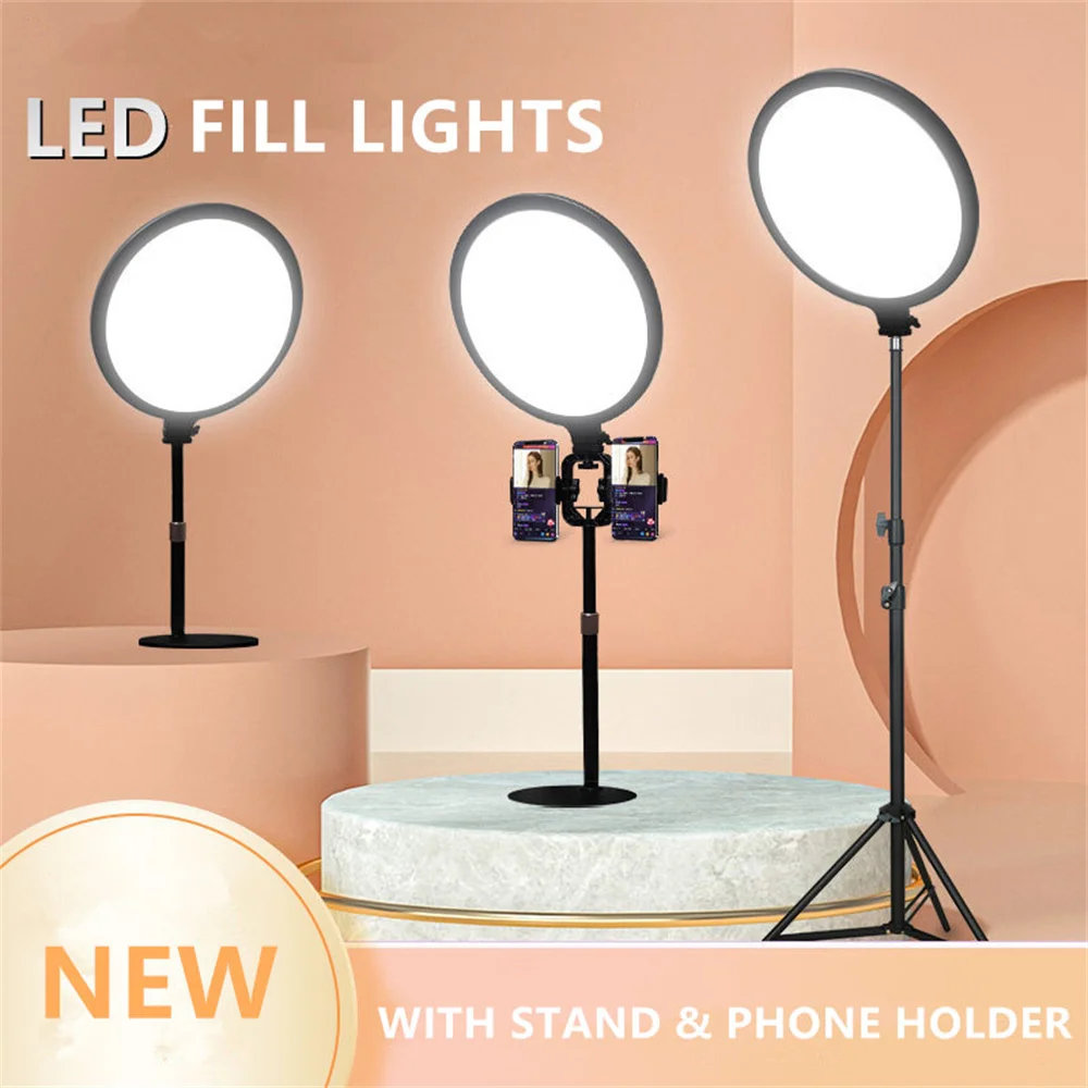 Desktop-Led-Panel-Light-Youtube-live-Key-Light-3500-8500k-Dimmable ...