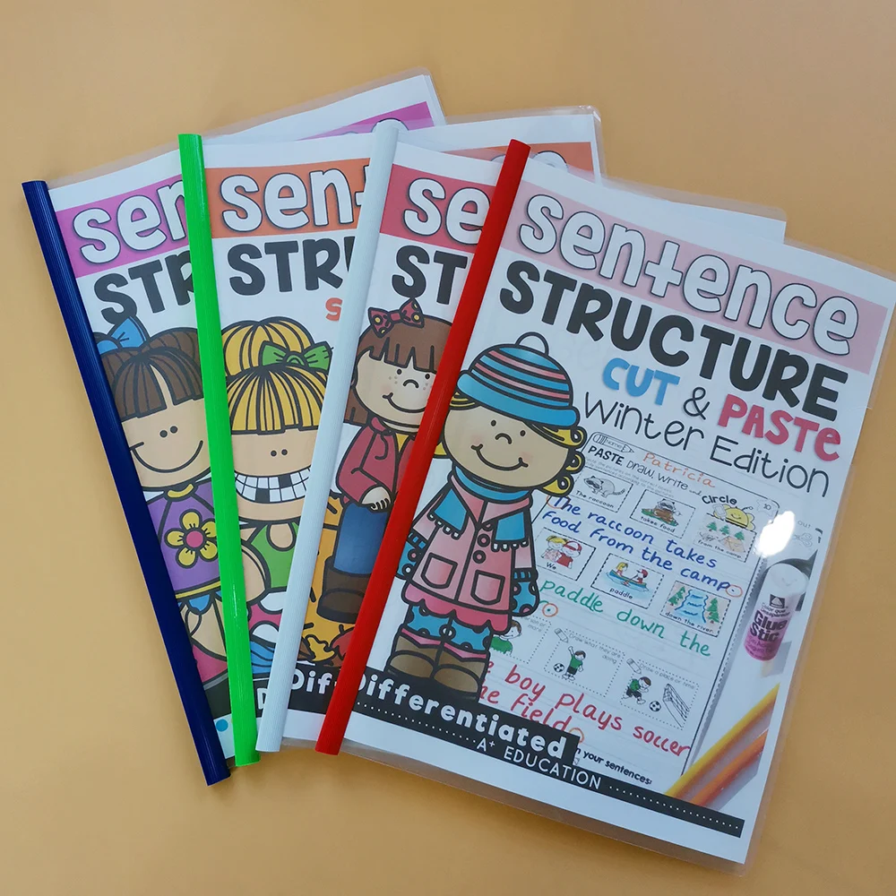 Sentence Building Printable – Cut & Paste Sentence Writing and ...