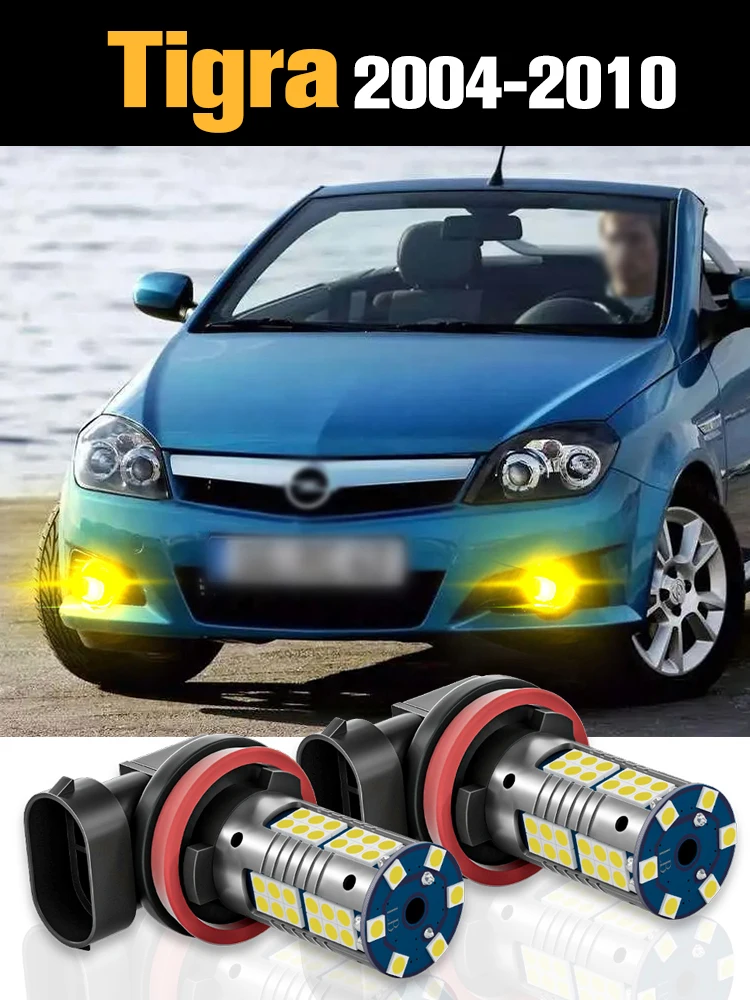 2pcs-Canbus-LED-Fog-Light-Lamp-Accessories-For-Opel-Tigra-2004-010-2005 ...