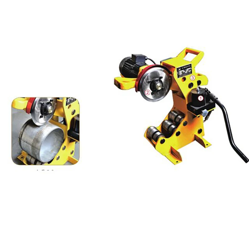 220V/380V Seamless Pipe Cutting ToolQG8C A Electric Hydraulic Pipe ...