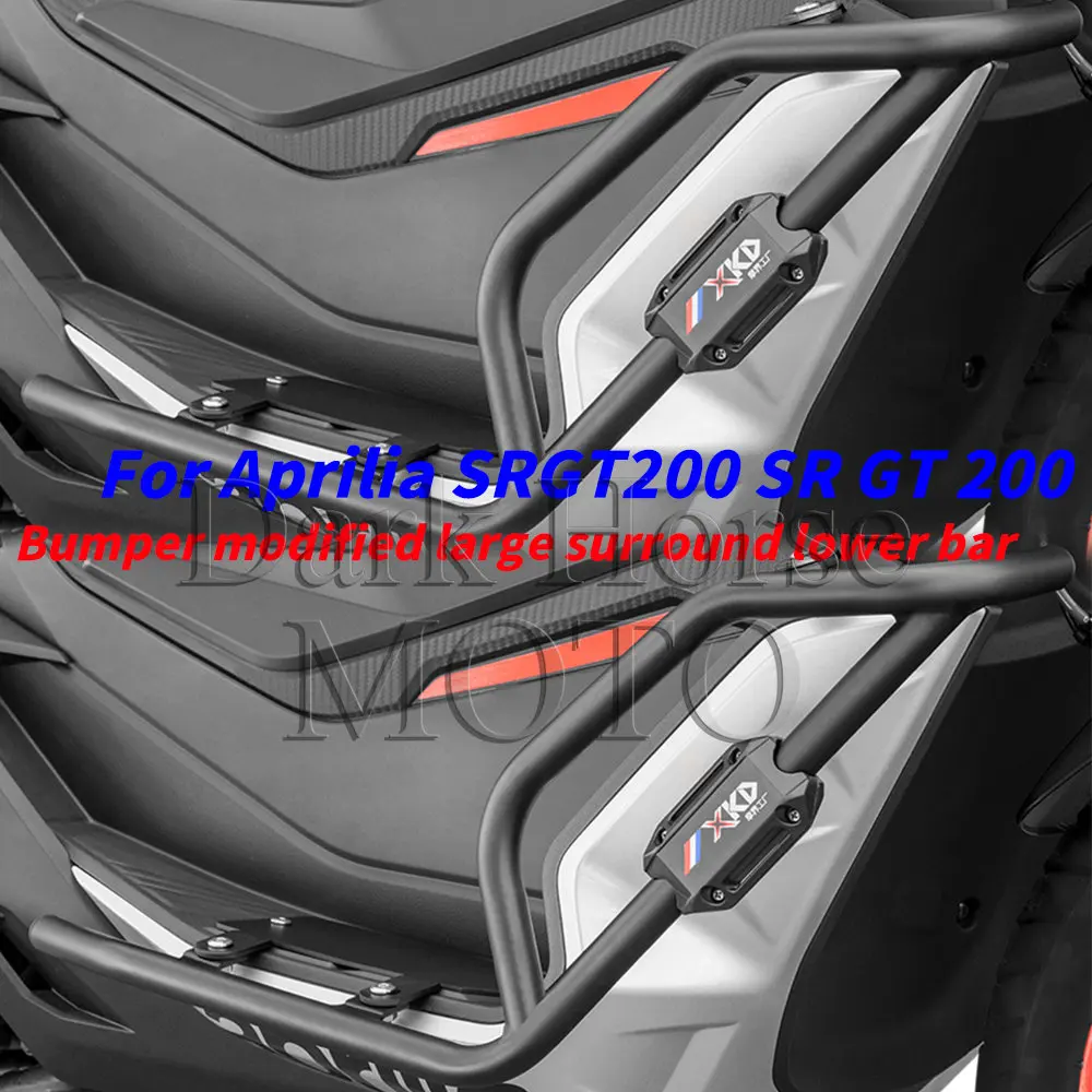 Scooter-Bumper-Modified-Large-Surround-Lower-Bar-Tail-Box-Frame-Acess ...