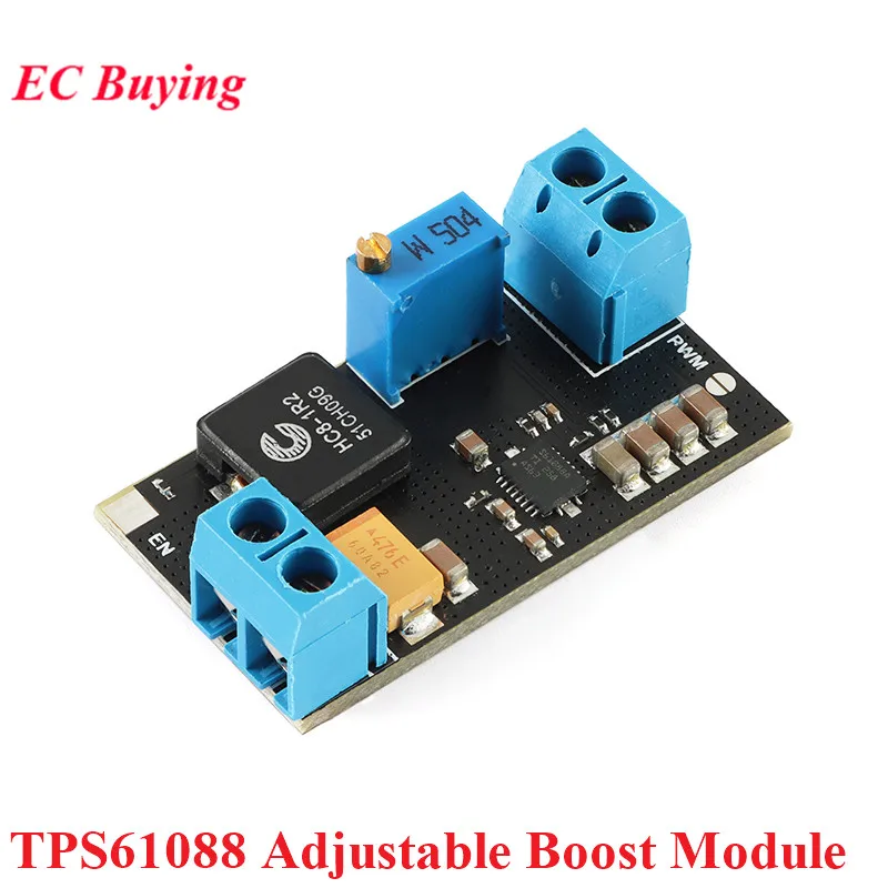 Tps61088 Adjustable Boost Step Up Board Module Switching Power Supply ...