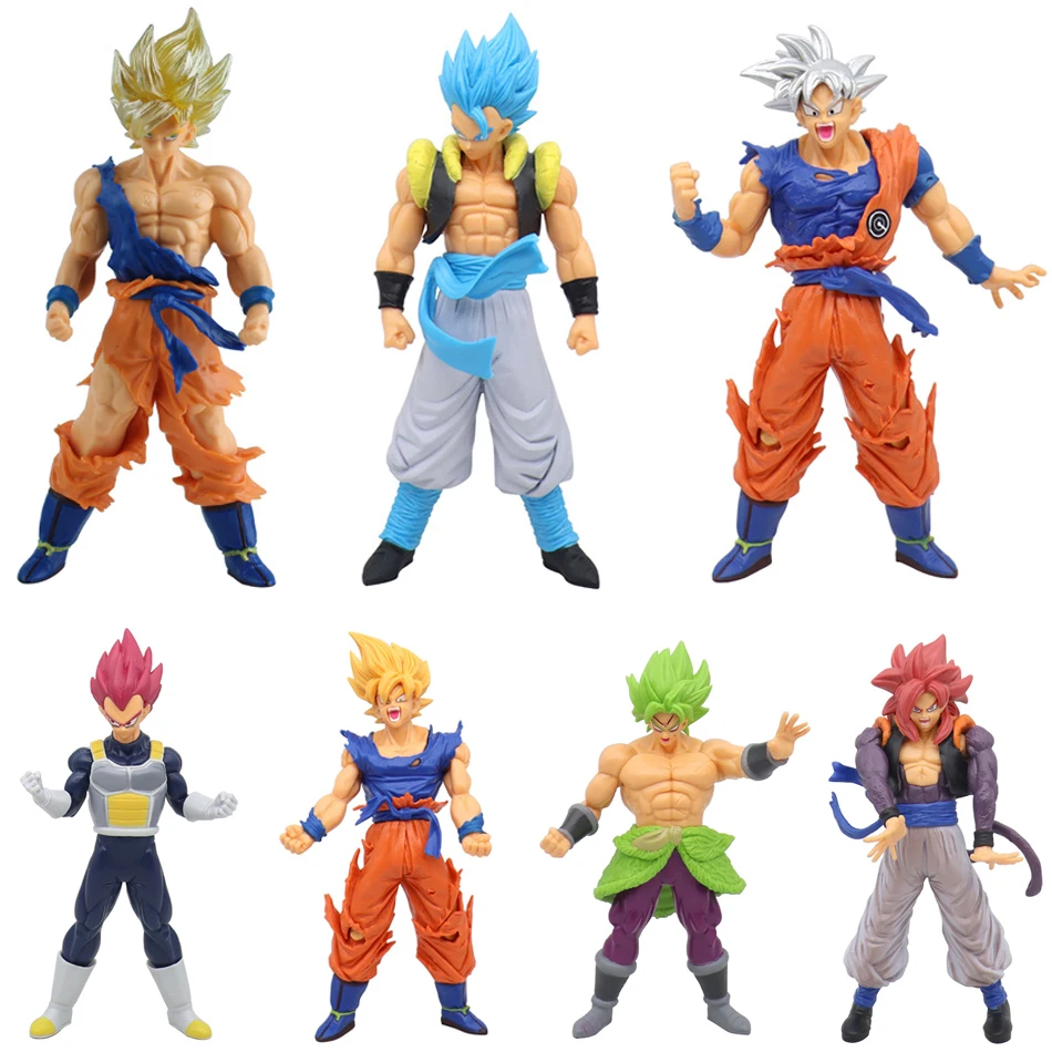Dragon Ball Goku Vegeta Super Dbz Anime | Super Saiyan Anime Figurine ...