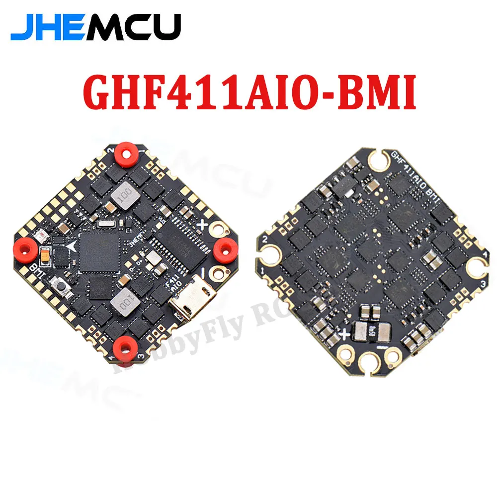 Jhemcu Ghf411aio-bmi 40a F411 Flight Controller Bmi270 W/5v 10v Bec ...