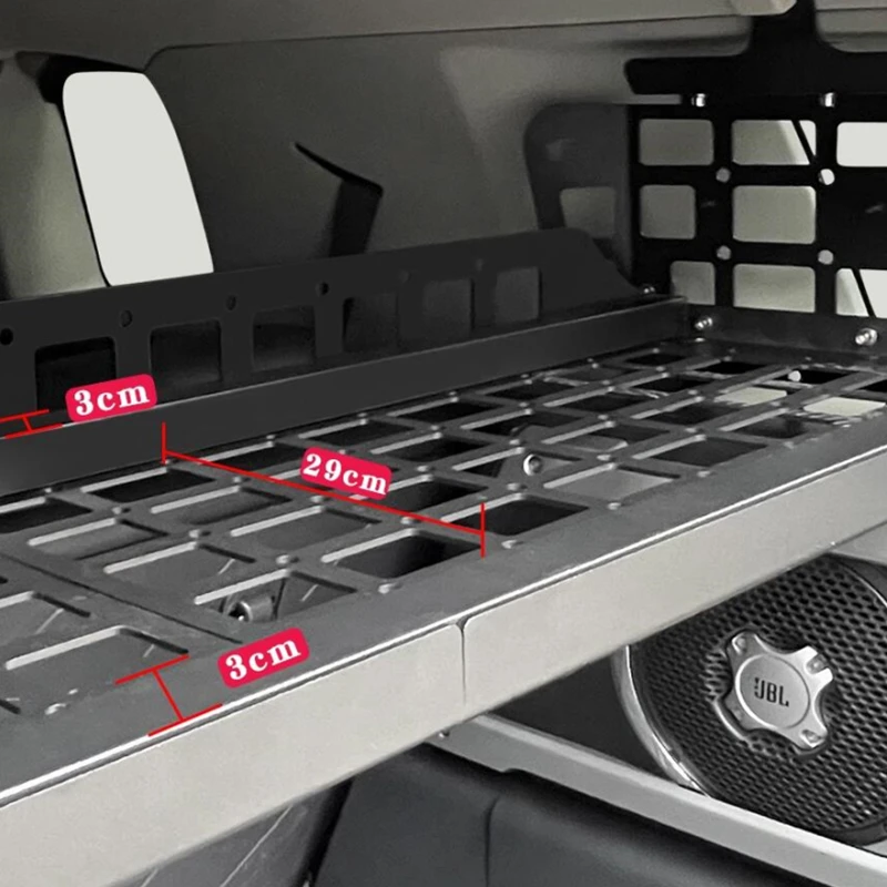 Fit for Toyota FJ Cruiser 2007-2023 Rear Trunk Cargo Shelf Storage ...
