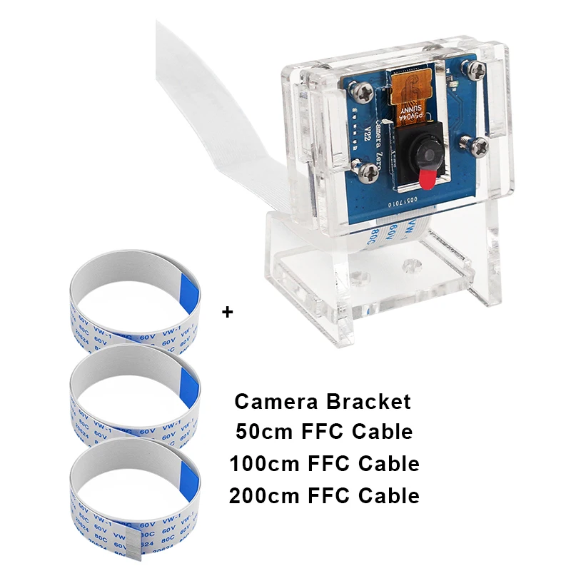 Webcam Hd 1080p Módulo De Cámara Para Raspberry Pi - Sensor 5MP OV5647 ...